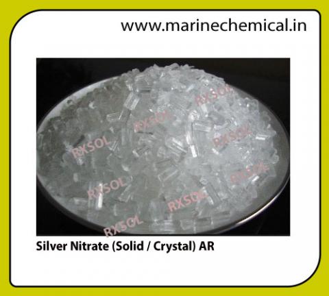 Silver Nitrate (Solid / Crystal) AR | Marine Chemicals